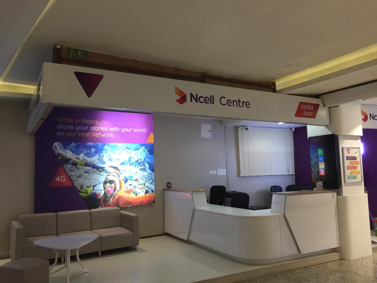 Ncell Center, Tribhuvan International Airport (TIA) Arrivals – (IDN)